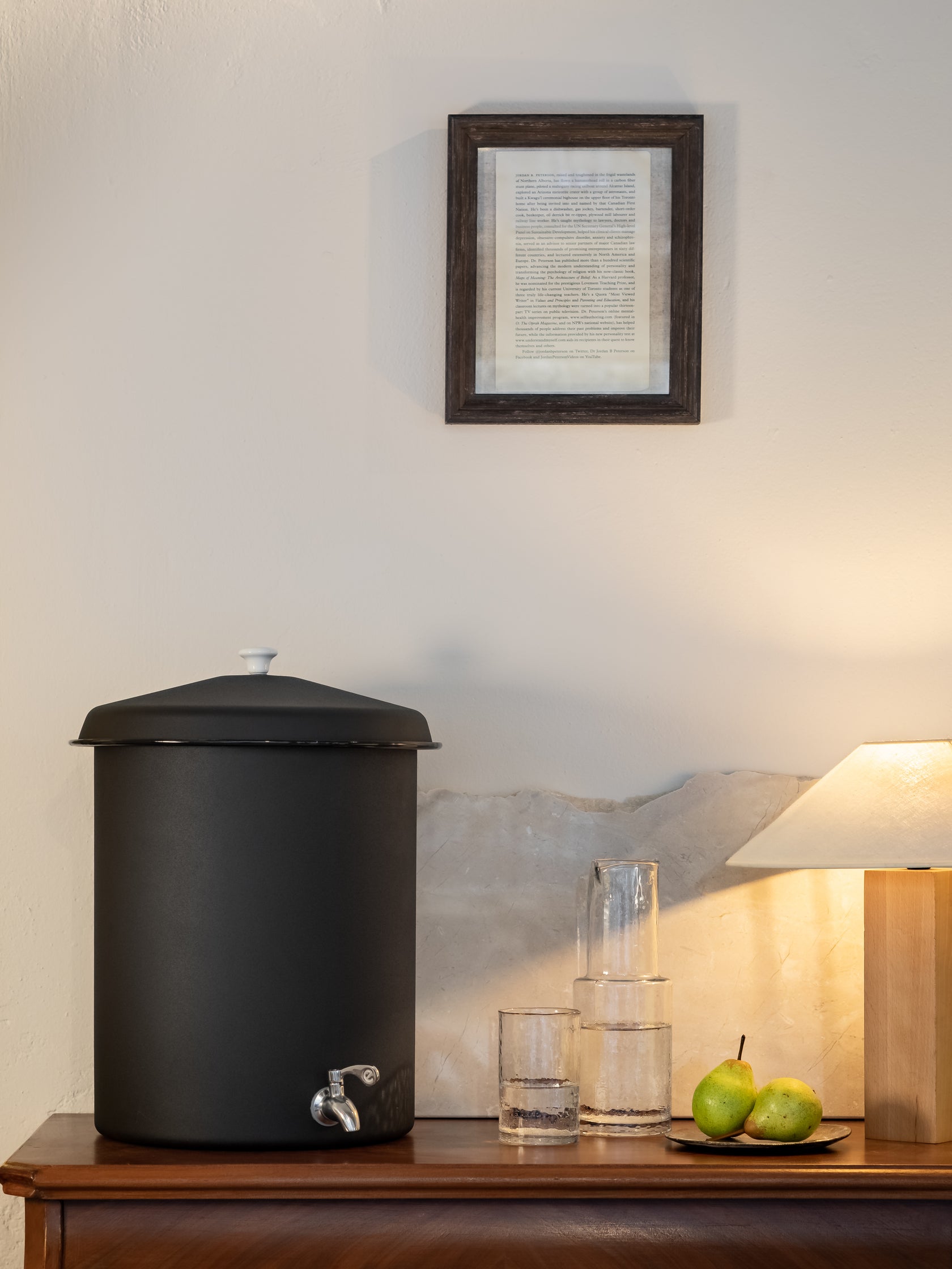 Ecofiltro Water Filter 20L Matte Black: Sustainable Solution for Clean ...